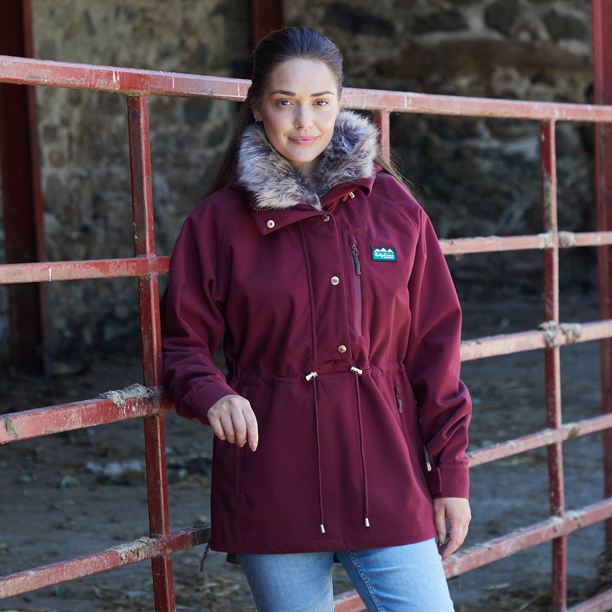 Ridgeline Women's Monsoon Waterproof Nordic Smock - Winterberry | Charlies