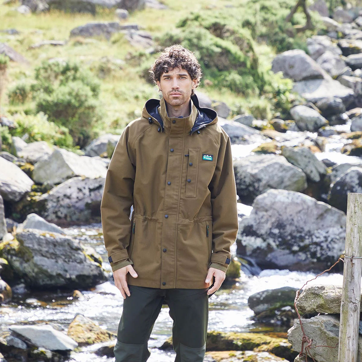 Ridgeline Men's Monsoon Waterproof Classic Jacket - Teak | Charlies