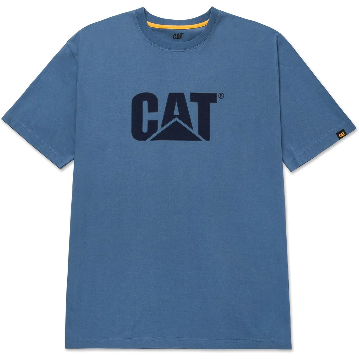 CAT Men's Trademark Logo T-Shirt - Cornet Blue | Charlies