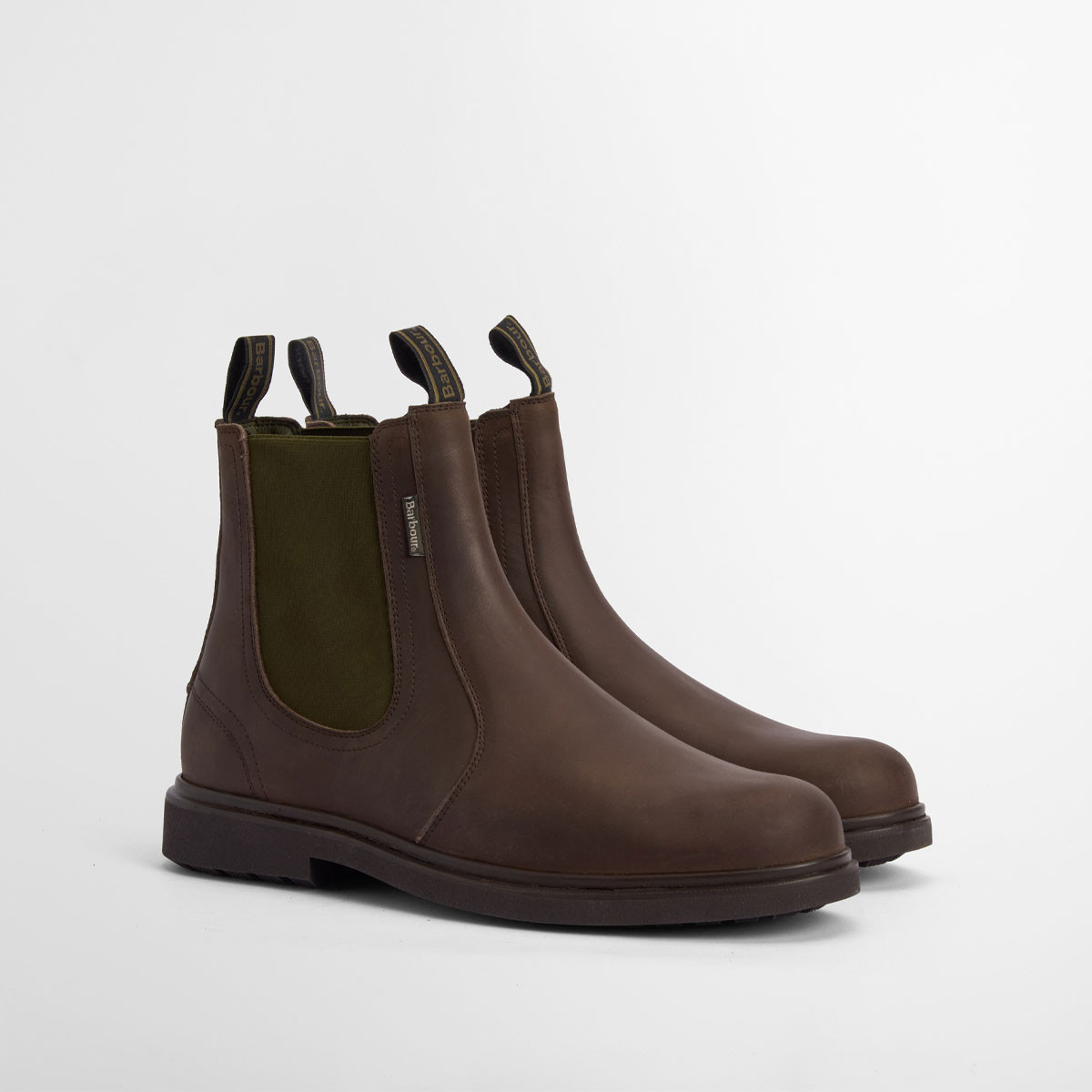 Barbour Men's Hale Chelsea Boots - Dark Brown | Charlies