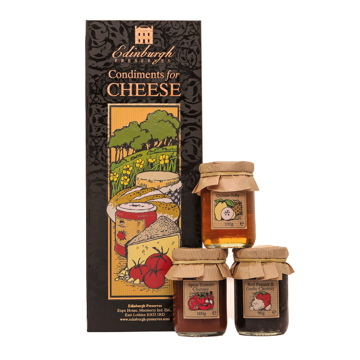 Edinburgh Preserves Condiments for Cheese Gift Set | Charlies