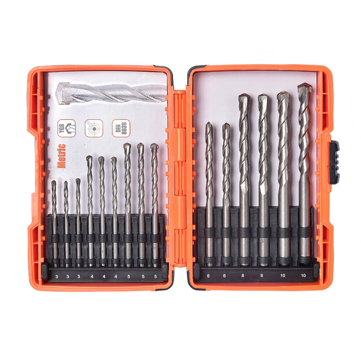 Tactix Masonry Drill Bit Set - 15 Piece | Charlies