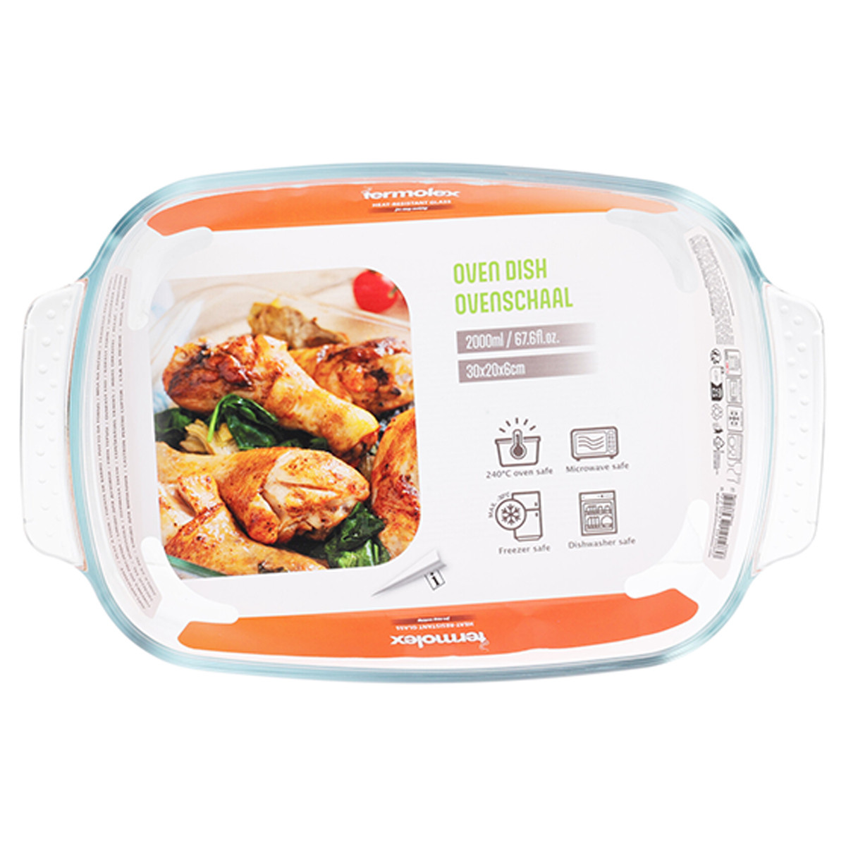 Glass Rectangular Oven Dish - 30cm x 19.7cm | Charlies