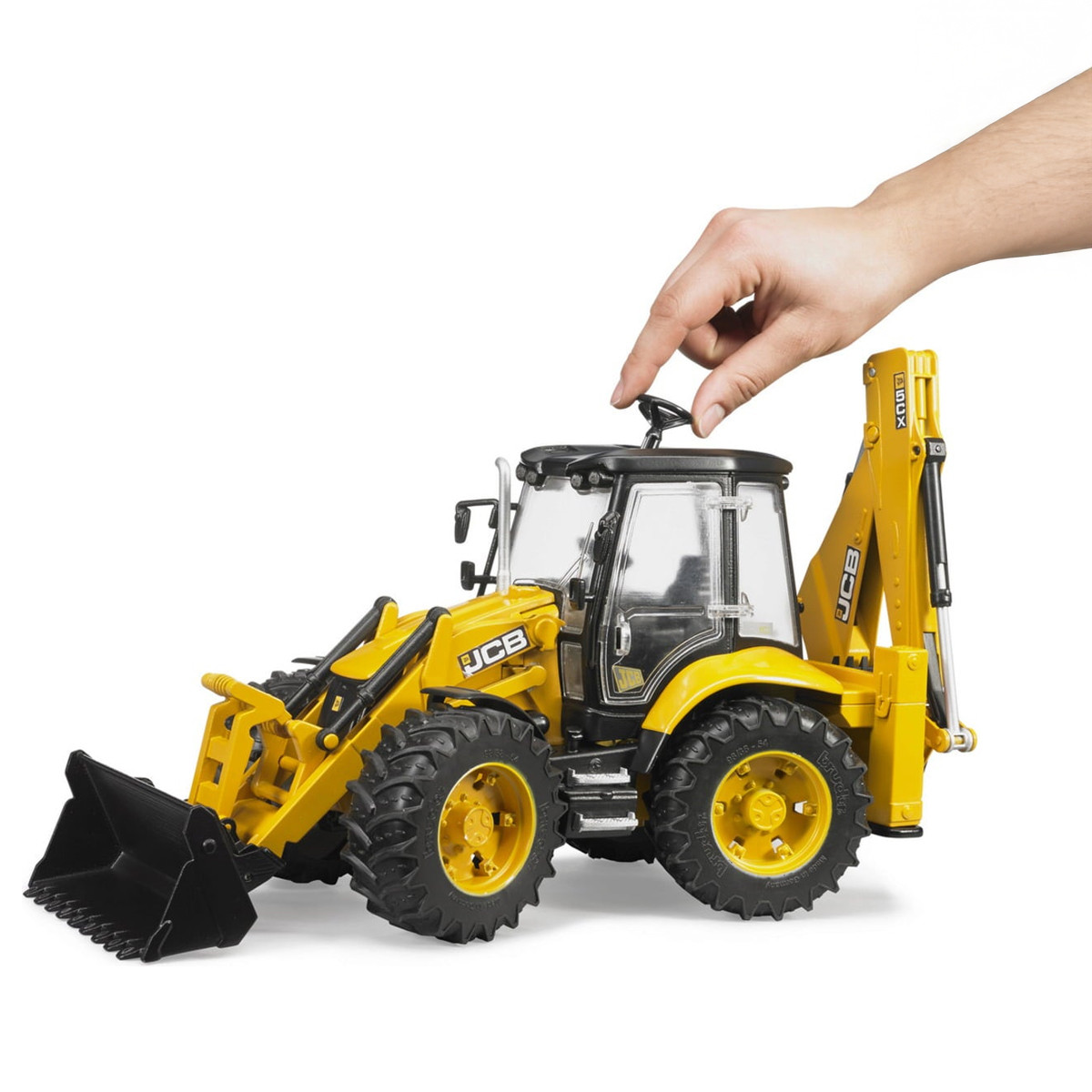 Bruder JCB 5CZ Eco Backhoe Loader Digger Toy | Charlies