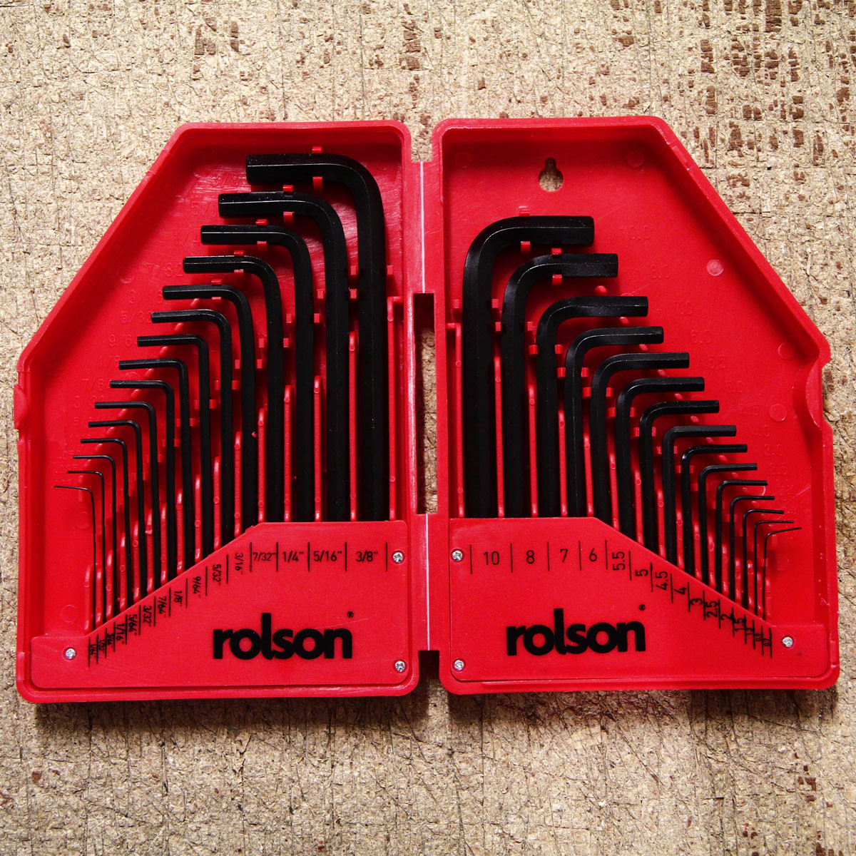 Rolson Hex Key Set - 30 Piece | Charlies
