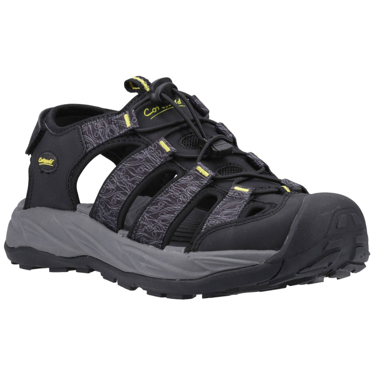 Cotswold Men's Minster Sandals - Black | Charlies