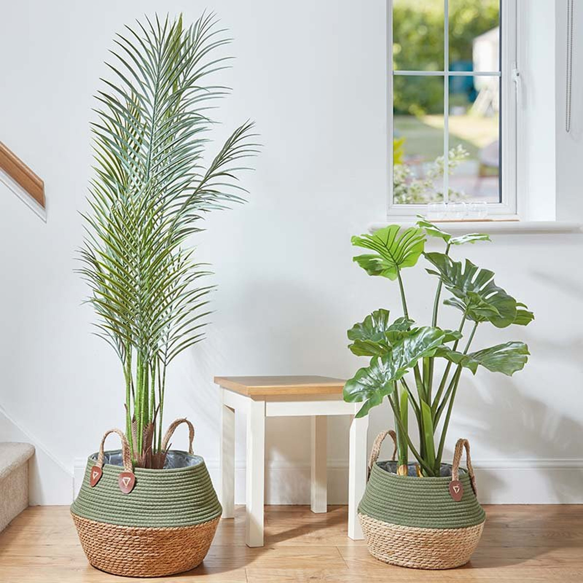 Smart Garden Kikapu Natural Grass Basket - Sage | Charlies