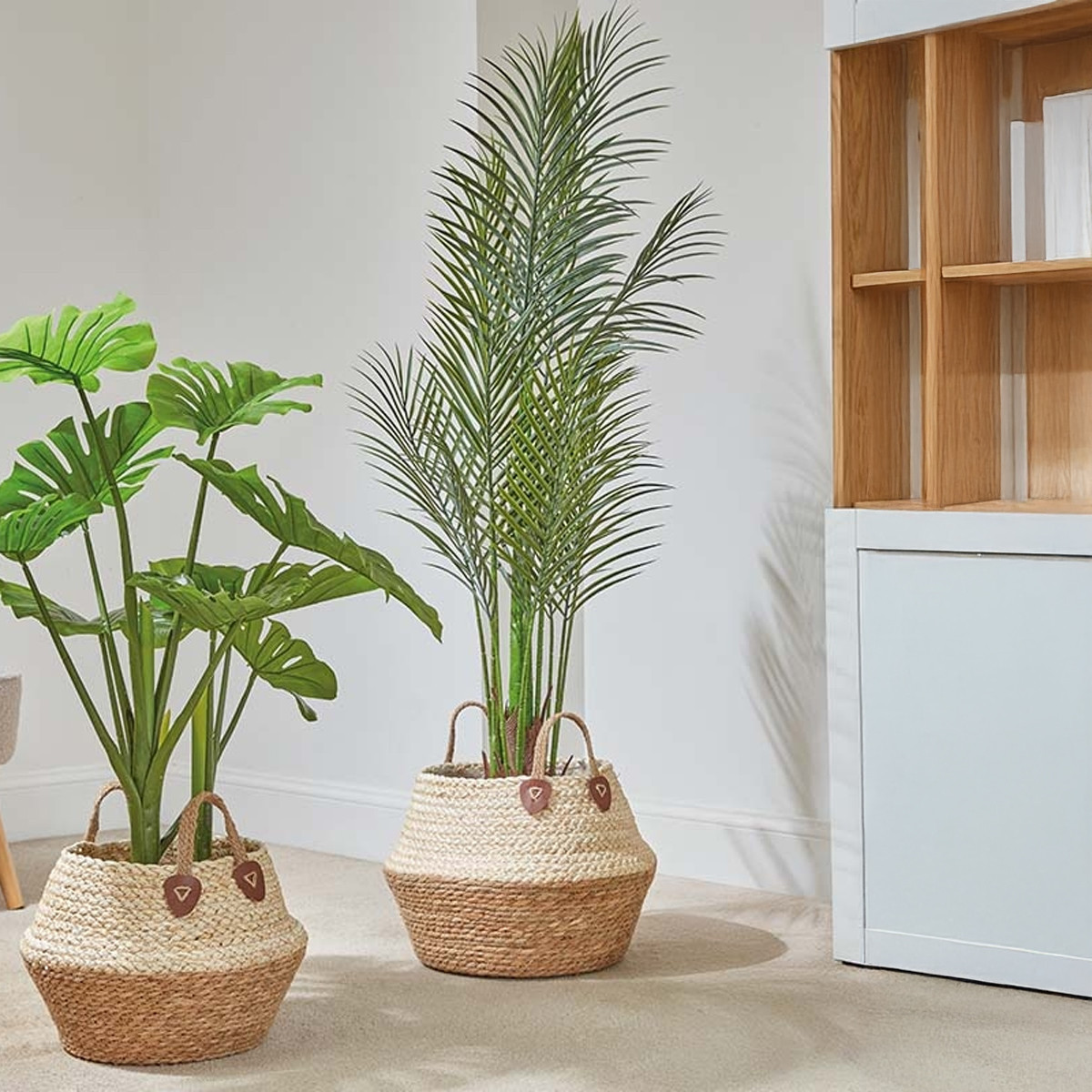 Smart Garden Kikapu Natural Grass Basket - Natural | Charlies