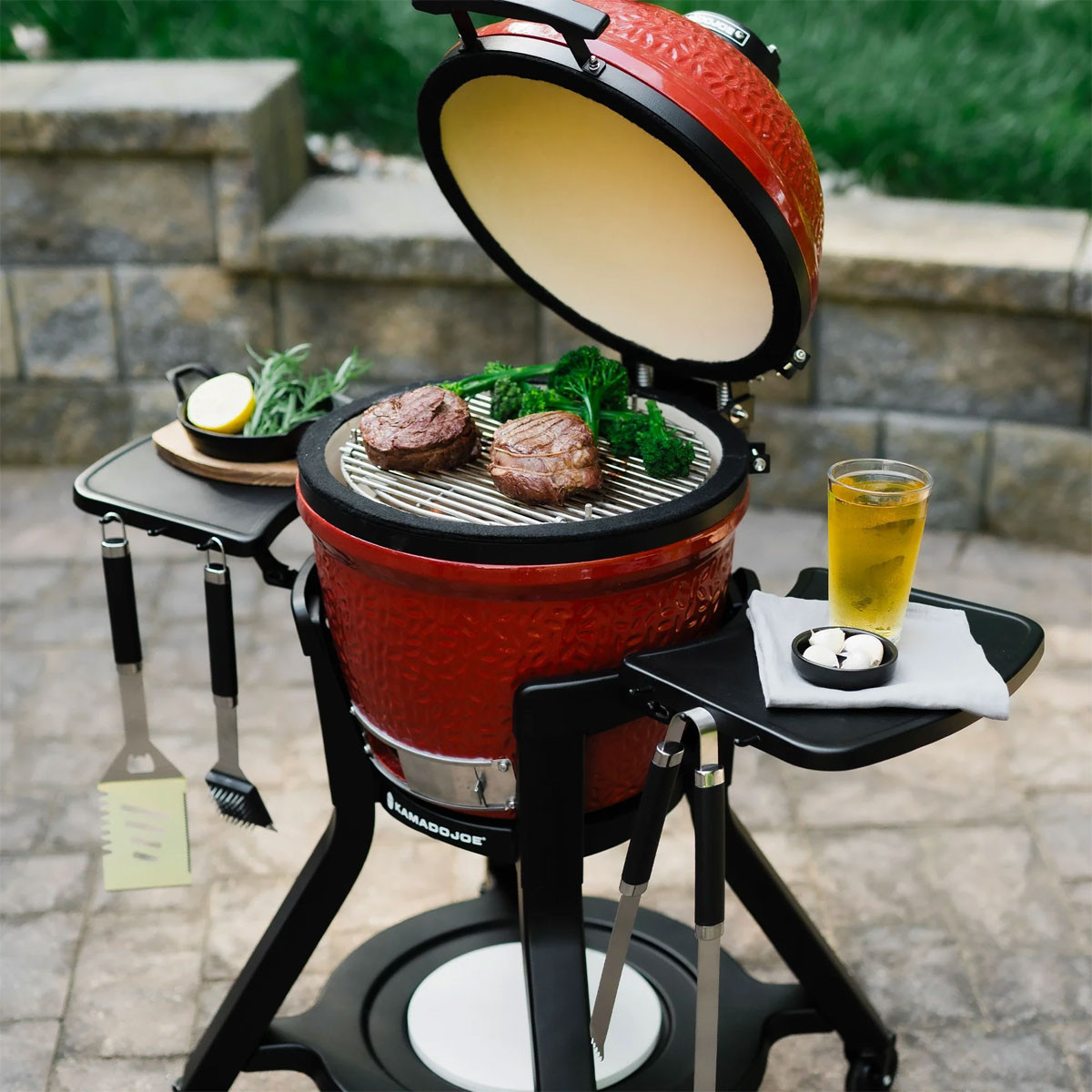 Kamado Joe Joe Jr Cart With Shelves | Charlies
