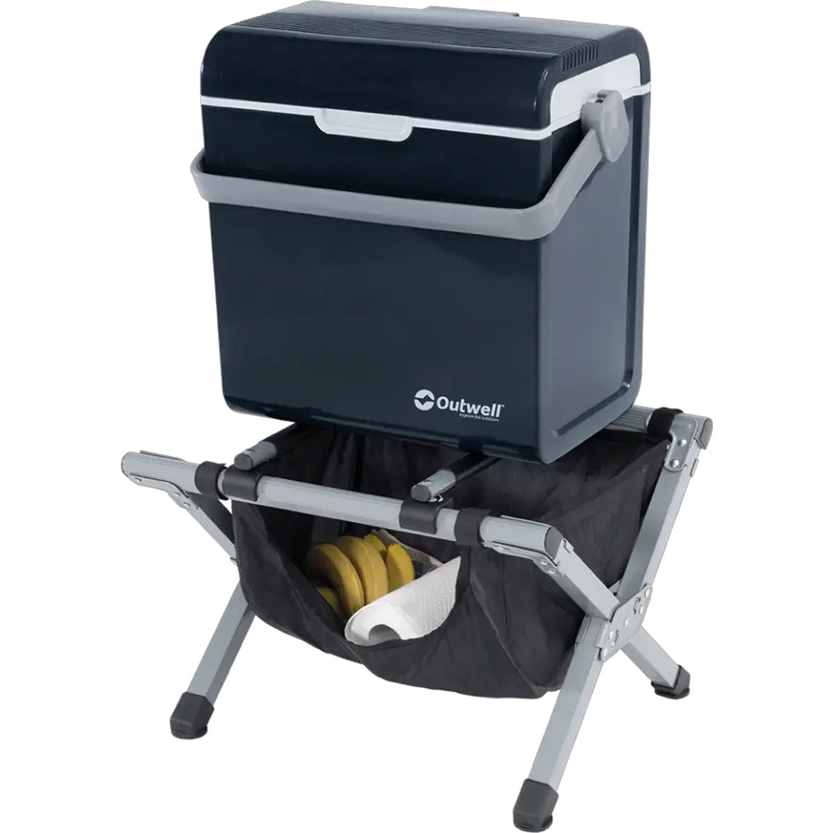 Outwell ECOcool Lite Electric Cool Box, Dark Blue - 24L | Charlies