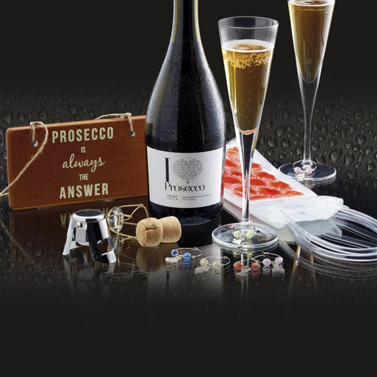 BarCraft Prosecco Gift Set - 9 Piece | Charlies
