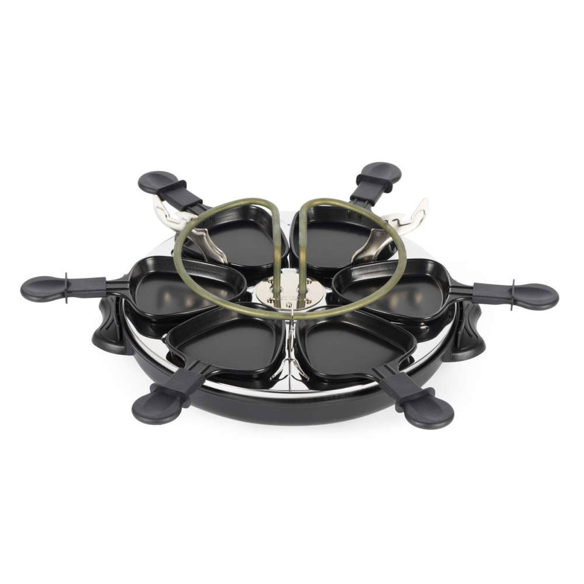 Giles & Posner Round Electric Tabletop Raclette Grill | Charlies