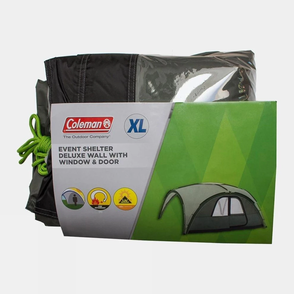 Coleman Event Shelter Deluxe Sunwall with Window & Door - XL | Charlies
