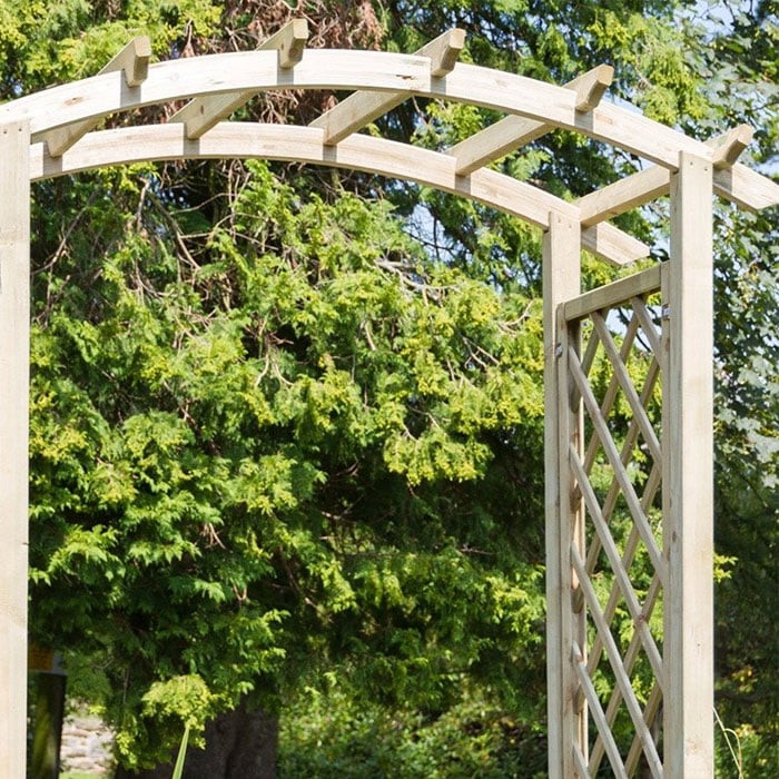 Zest Outdoor Living Daria Wooden Garden Arch | Charlies
