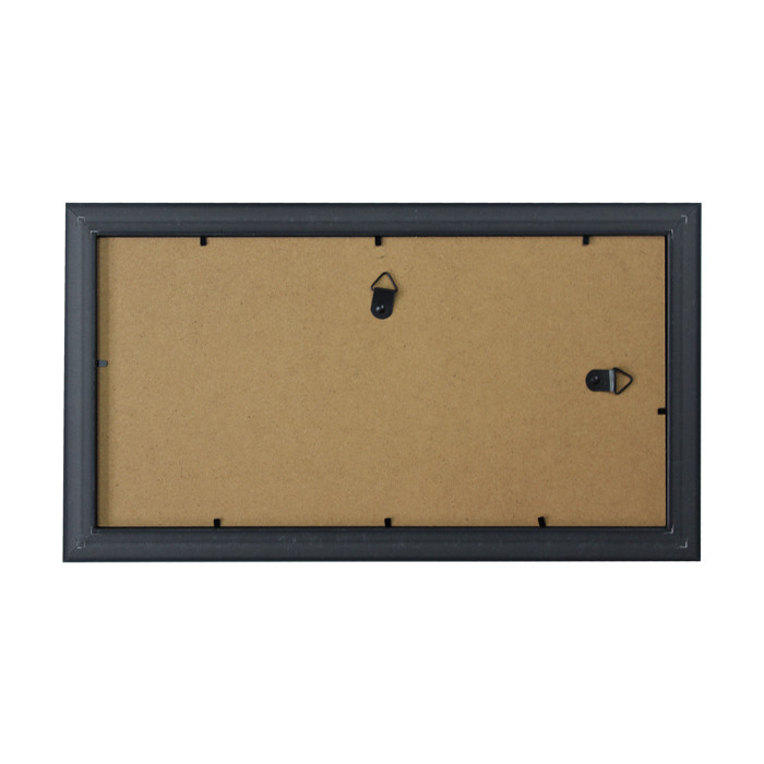 Black Photo Frame - 3 Aperture