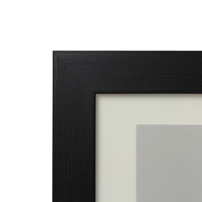 Black Photo Frame - 3 Aperture