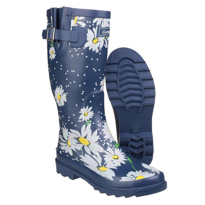 Cotswold Women's Burghley Waterproof Wellington Boots - Daisy | Womens ...
