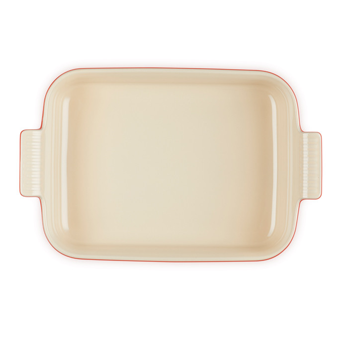 Le Creuset Stoneware Deep Rectangular Dish - Cerise