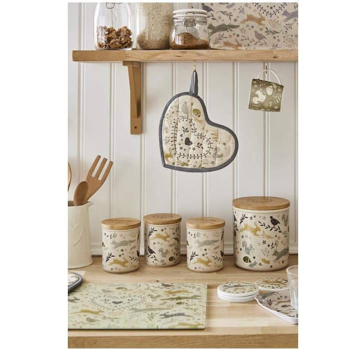 Cooksmart Coffee Canister – Woodland | Charlies