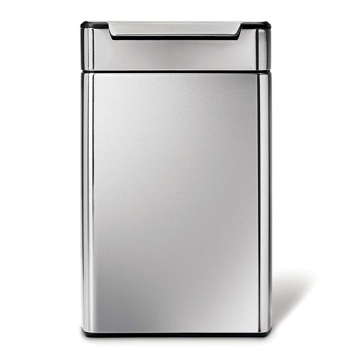 Simplehuman 48 Litre Touch Bar Recycler Bin - Stainless Steel | Charlies