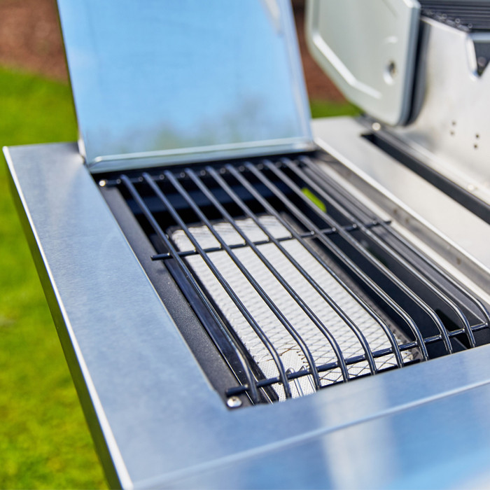 Outback Jupiter 6 Burner Hybrid Stainless Steel Barbecue with Free ...
