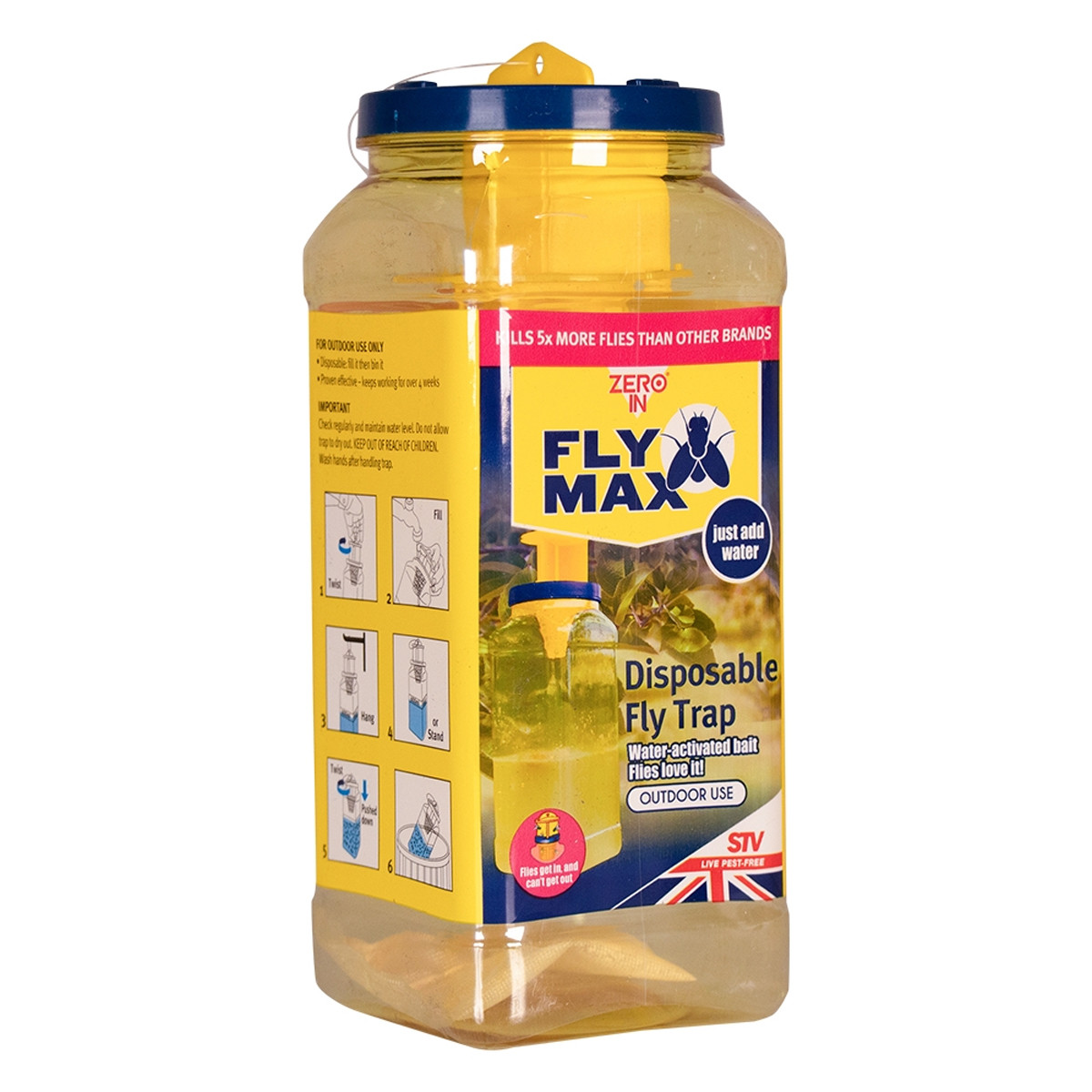 Zero In Fly Max Disposable Fly Trap | Charlies