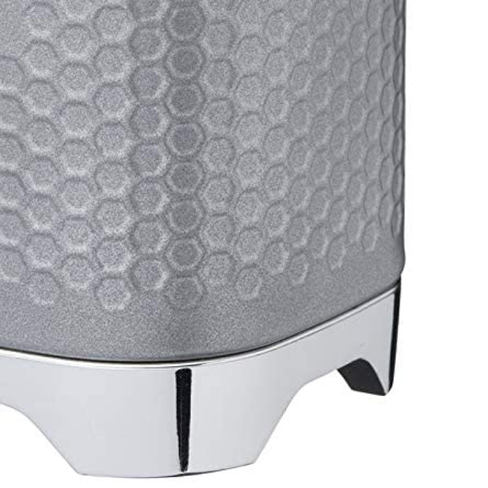 KitchenCraft Lovello Textured Sugar Canister – Shadow Grey | Canisters ...