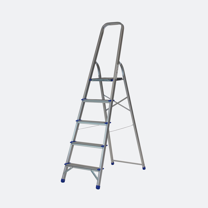 Five Tread Aluminium Step Ladder | Tools & DIY | Storage & Handling ...
