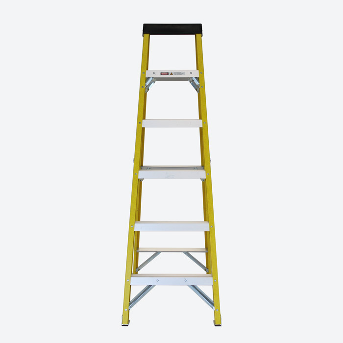 Six Tread Fibreglass Step Ladder | Tools & DIY | Storage & Handling ...