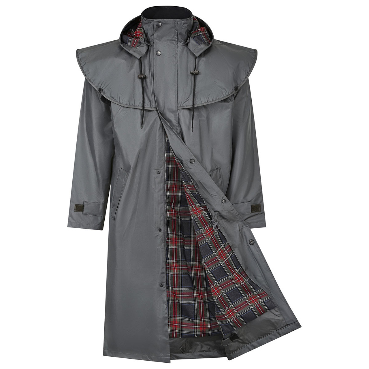 Champion Mens Highgrove Long Waterproof Coat Olive Charlies