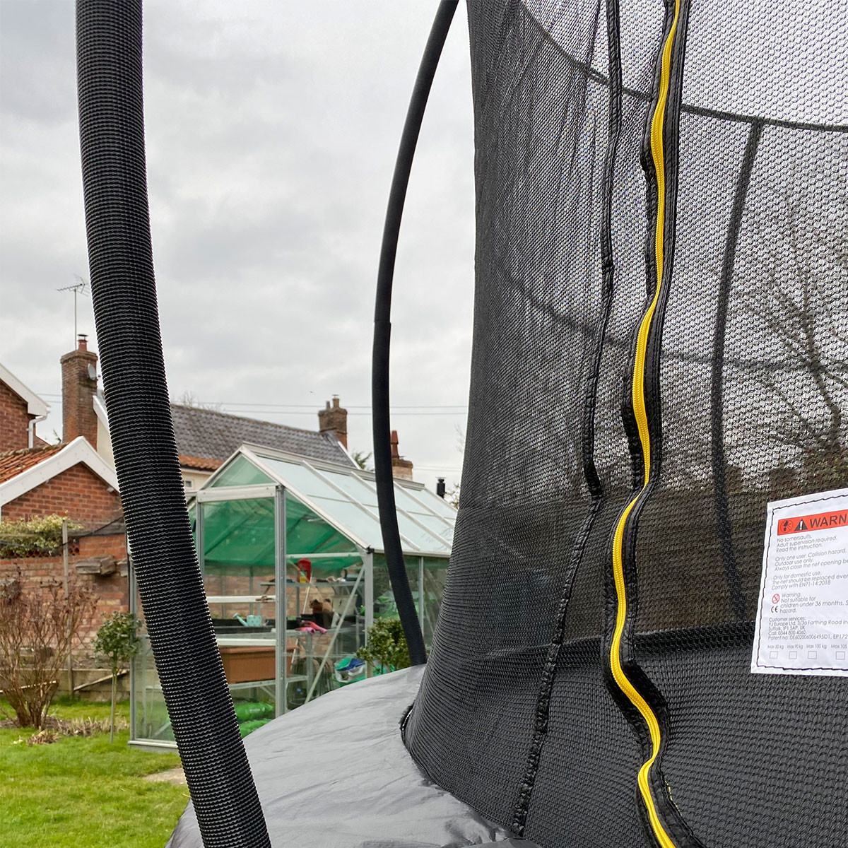 Jumpking 10ft Combo Deluxe Round Trampoline and Enclosure | Garden ...