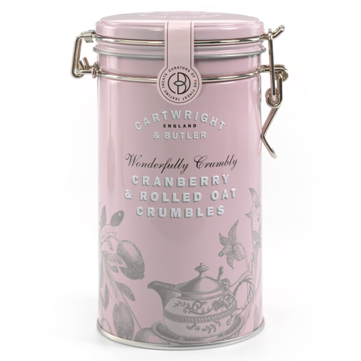 Cartwright & Butler Cranberry Crumbles Biscuits Tin | Food Gifts ...