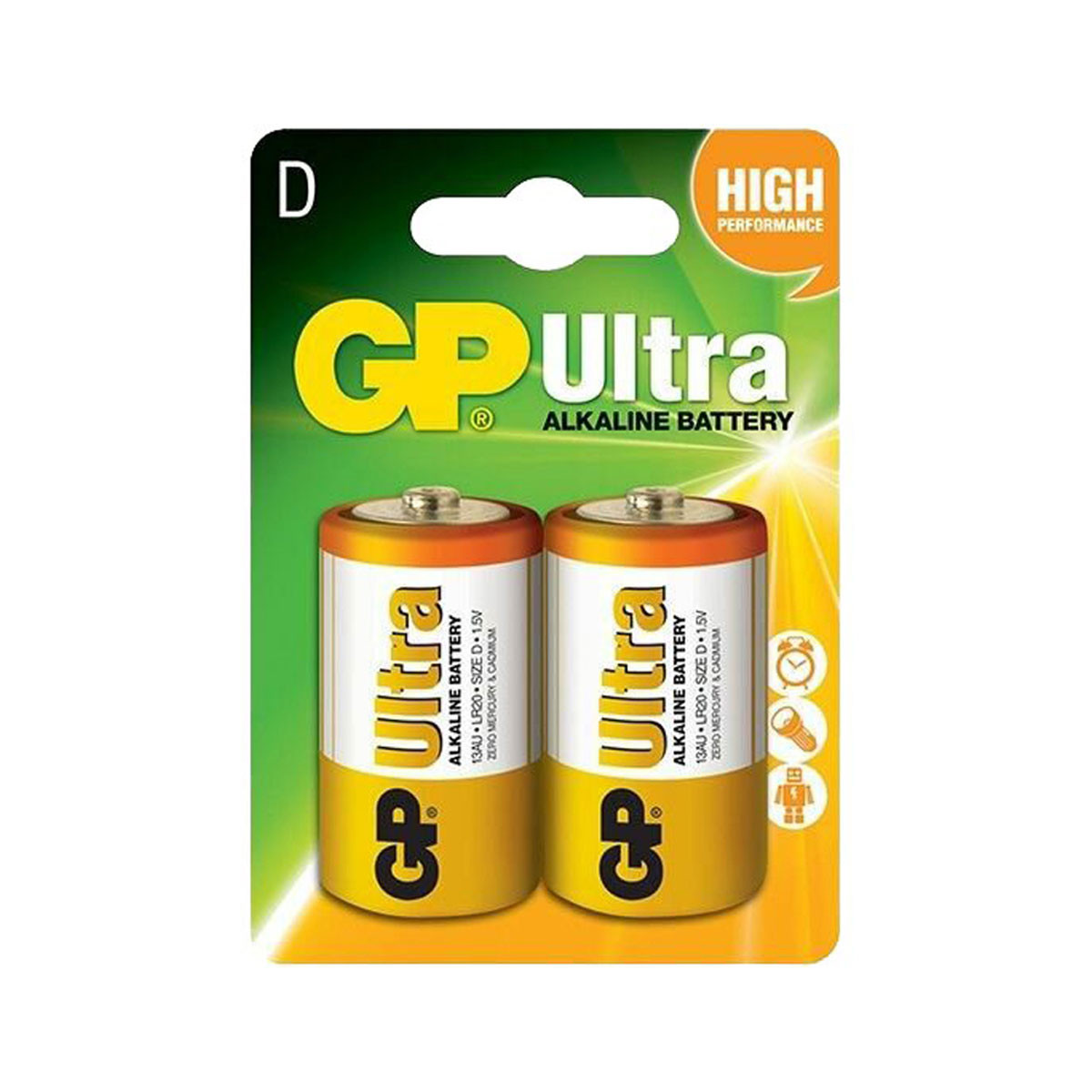 GP Ultra D-Cell Battery - 2 Pack| Electric Fences |Charlies
