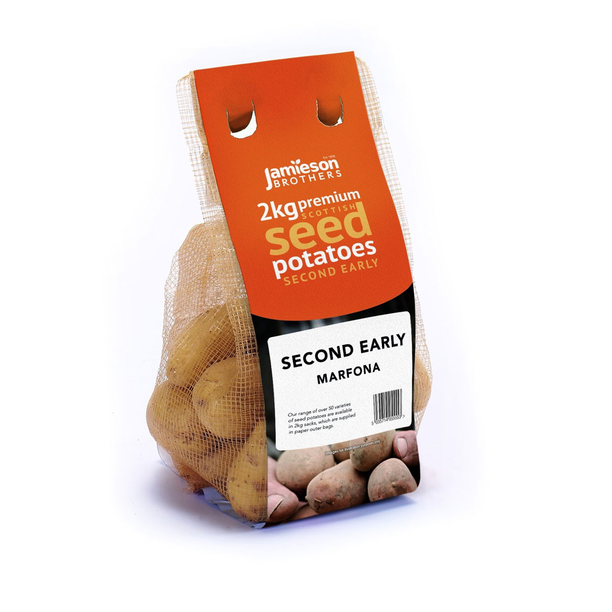 Jamieson Brothers Marfona Seed Potatoes, 2kg - Second Early | Charlies