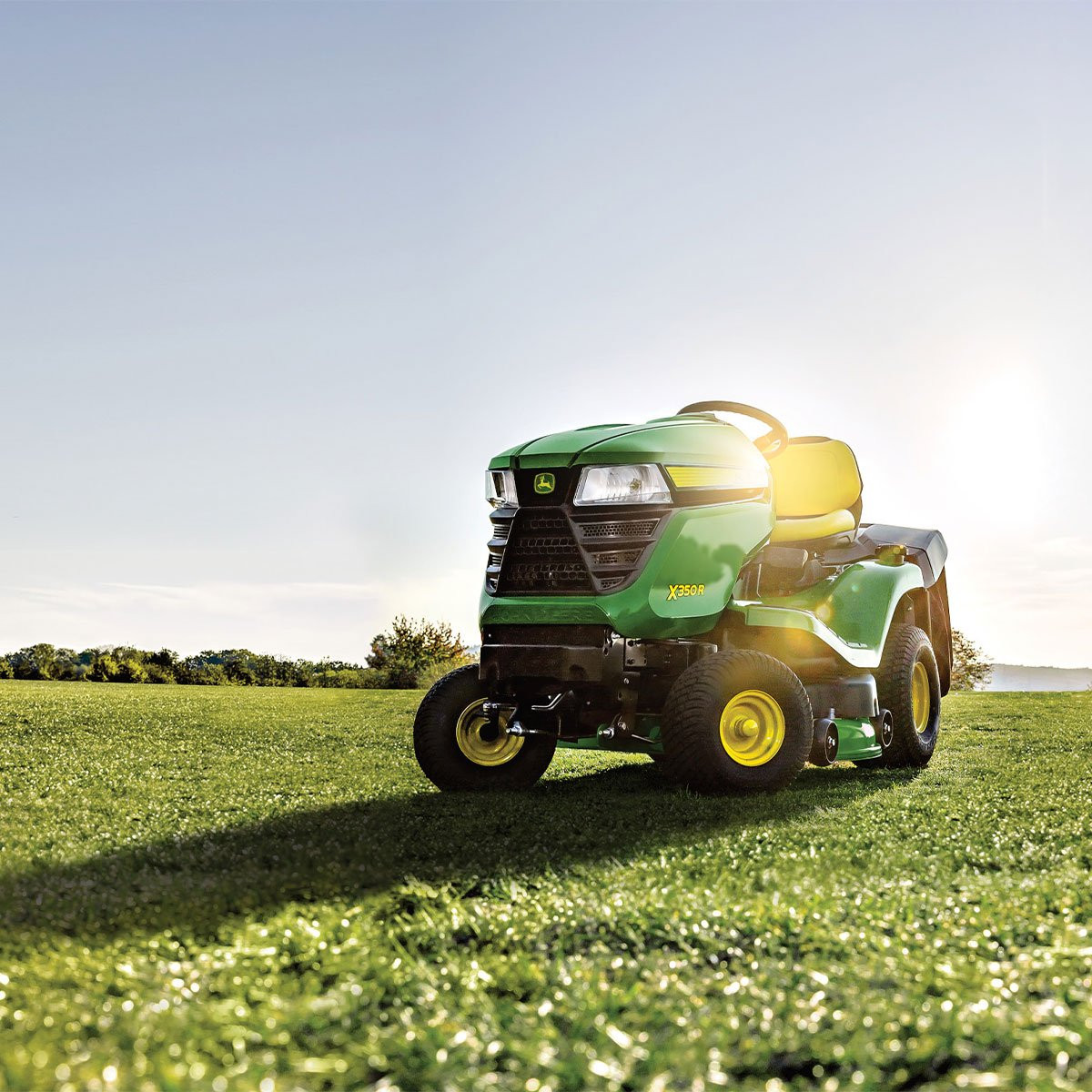 John Deere X350R Rear Discharge Ride-on Mower | Garden Machinery ...