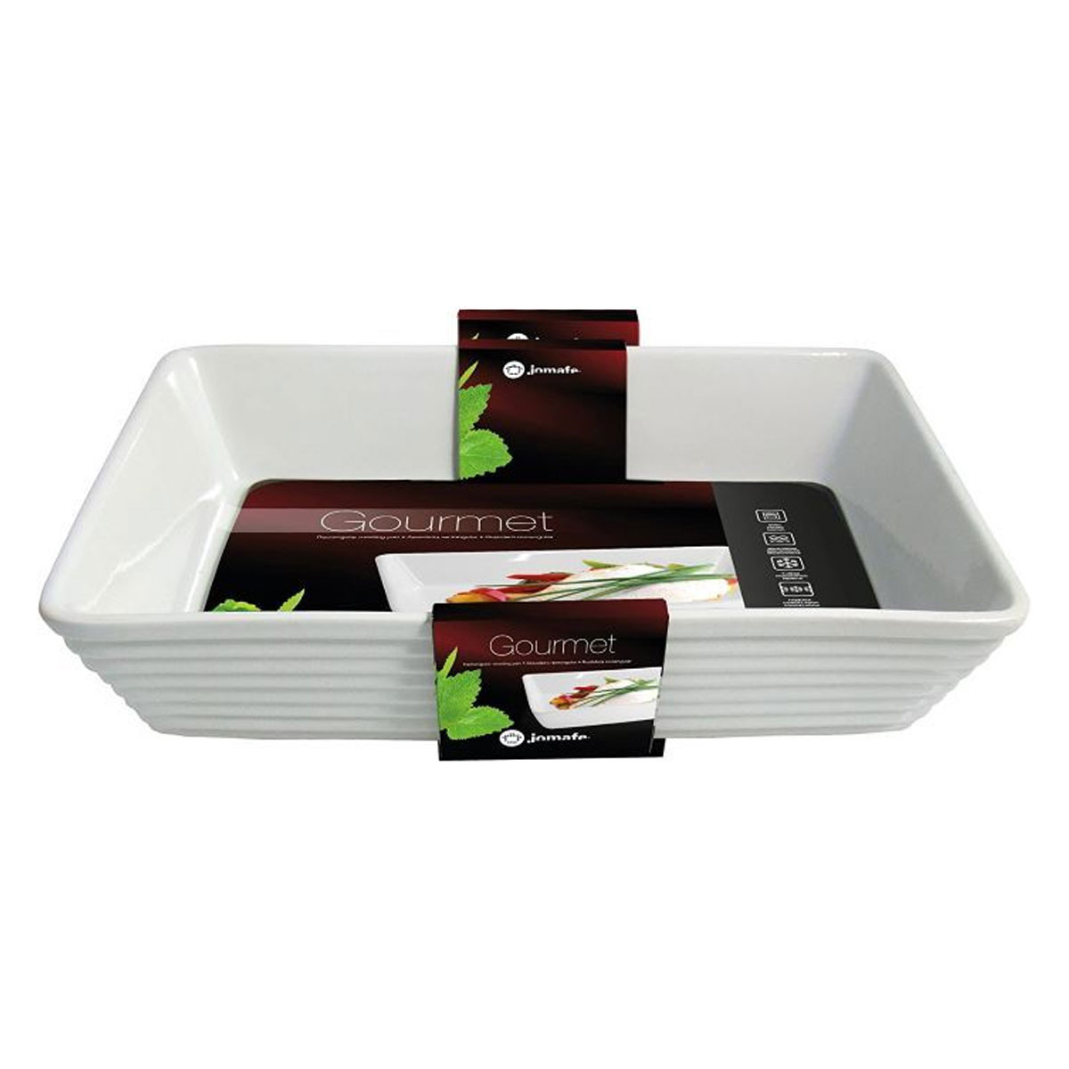 Jomafe 31cm Gourmet Rectangular Roaster | Roasting Dishes | Bakeware ...