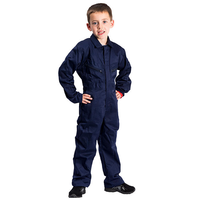 Portwest Children's Front Boilersuit – Navy | Charlies
