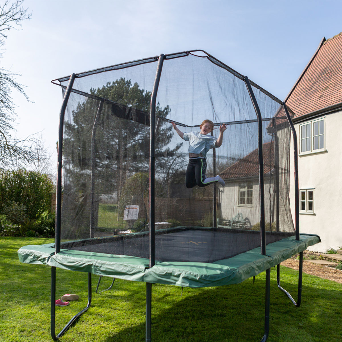 Jumpking 10ft x 14ft Rectangular Trampoline | Charlies