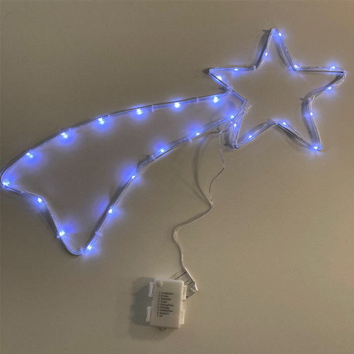 63cm Battery Operated LED Shooting Star Light Figure | Charlies