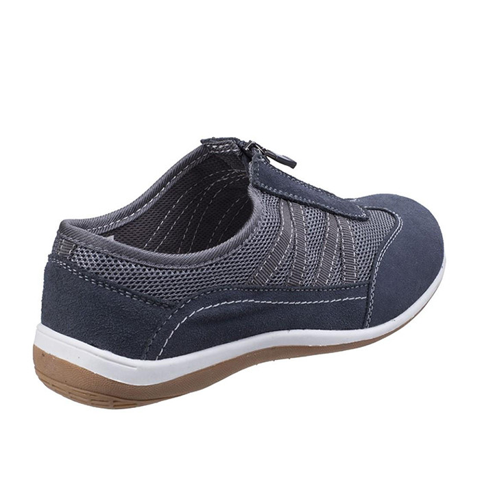 Fleet & Foster Women’s Mombassa Comfort Zip Shoe – Grey | Charlies