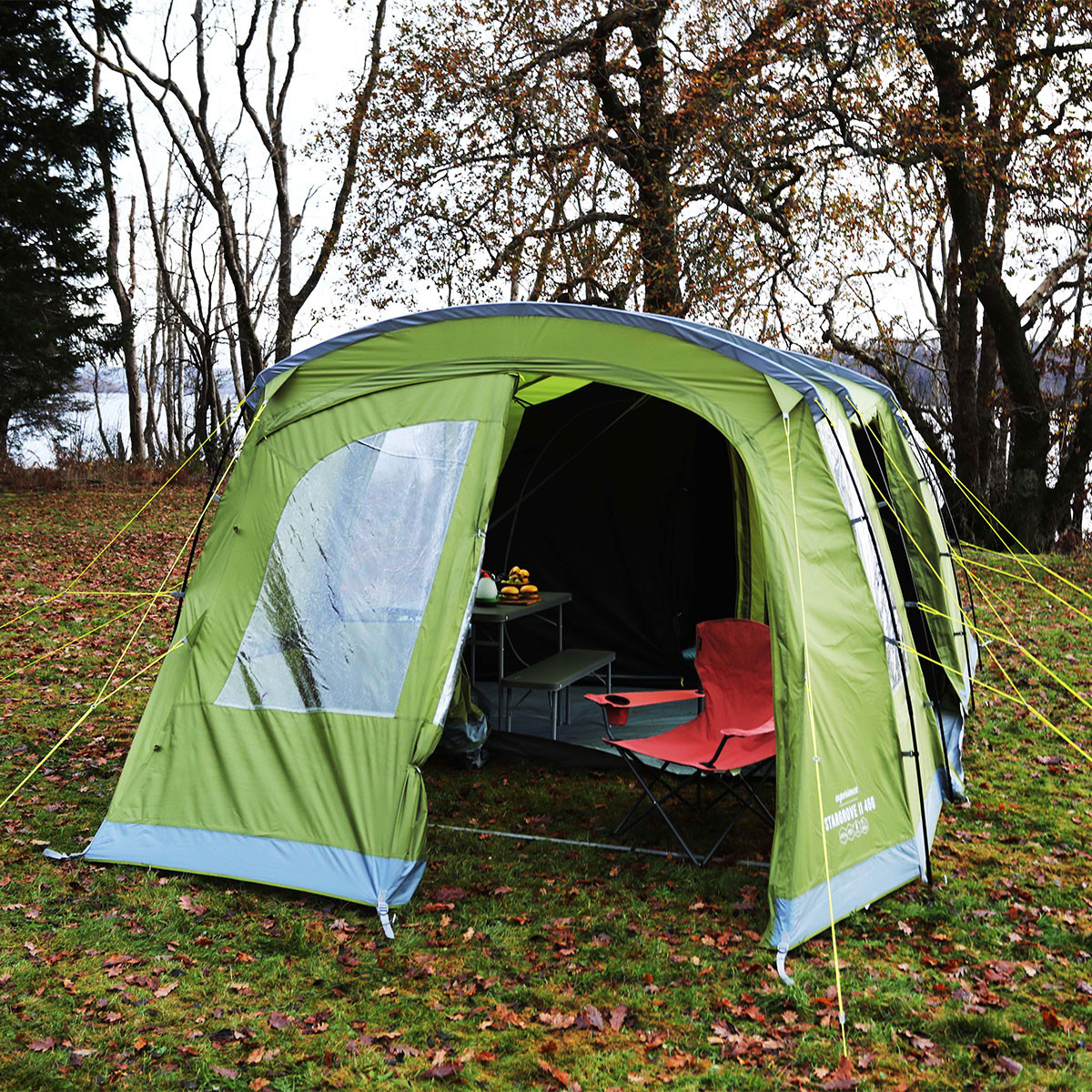 Vango Stargrove II 450 4 Man Tent - Herbal Green | Charlies