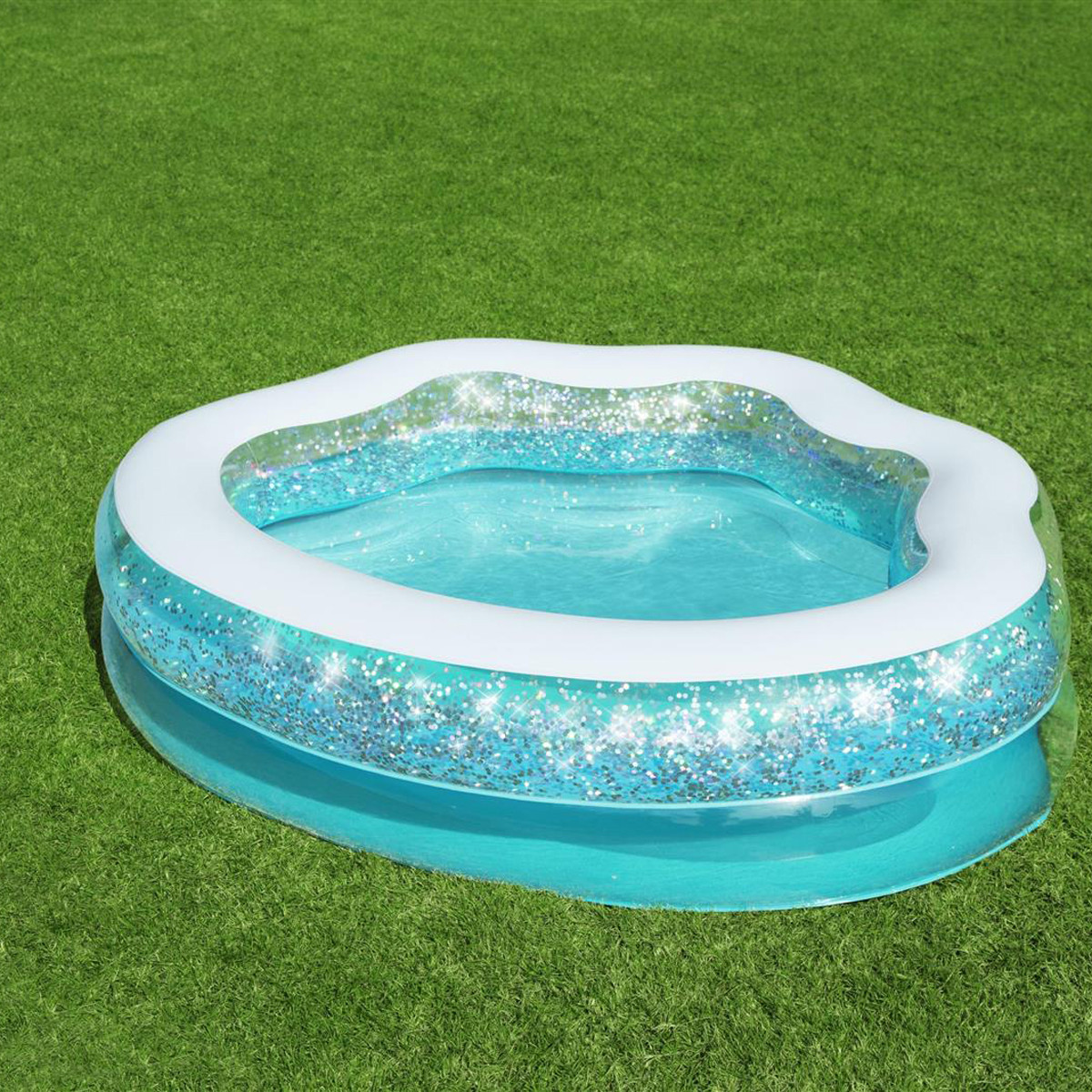 Bestway Sparkle Shell Paddling Pool - 150cm x 127cm x 43cm | Charlies