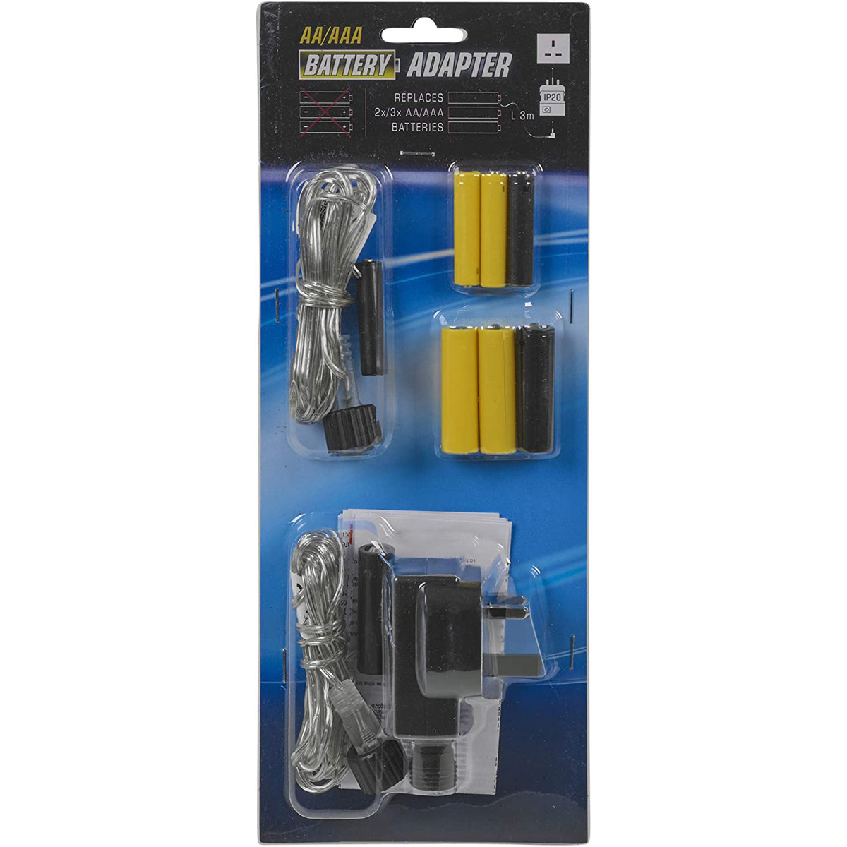 AA/AAA Battery to Mains Adapter | Charlies