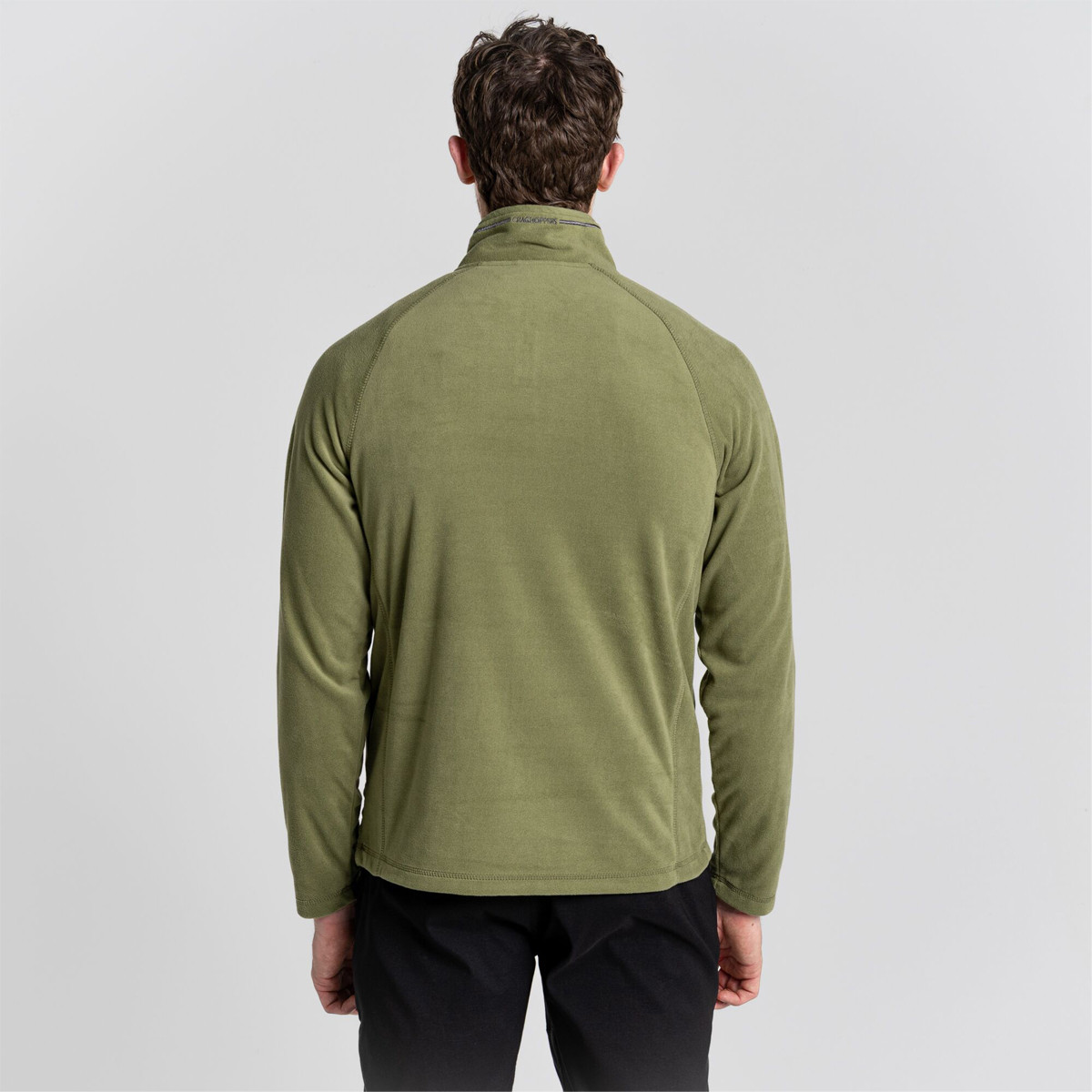 Craghoppers Men’s Corey VI Half Zip Fleece – Loden Green | Charlies
