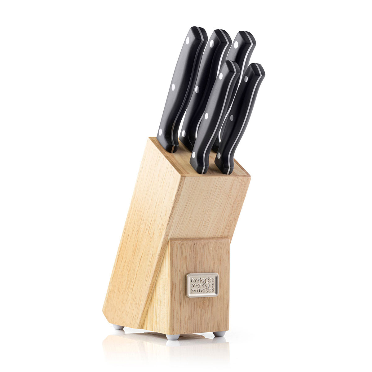 Taylors Eye Witness Kitchen Knife & Knife Block Set – 5 Piece | Charlies