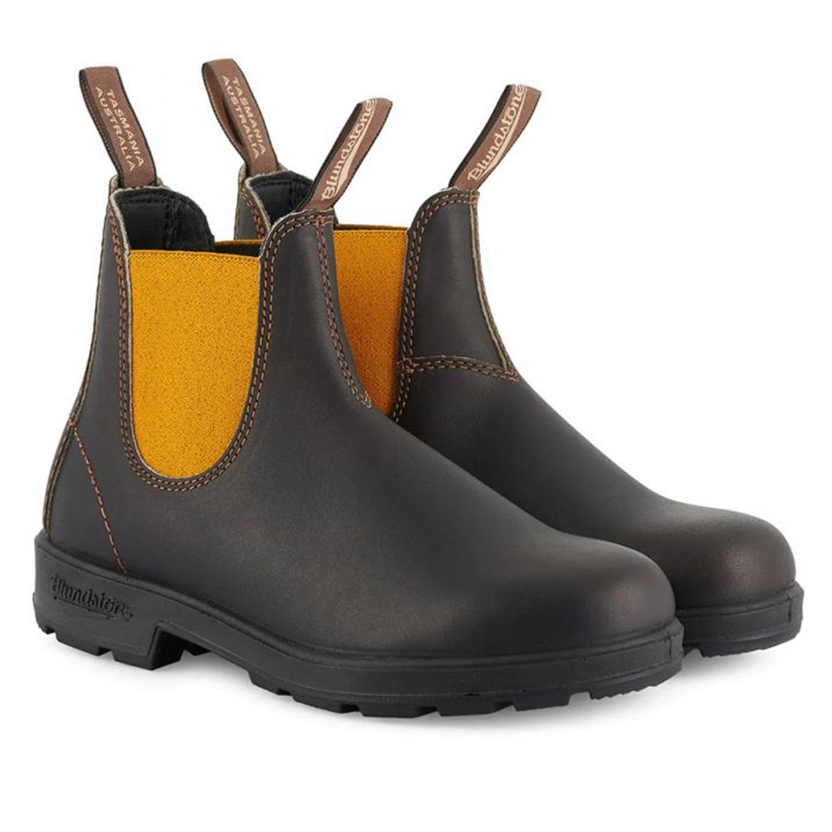 Blundstone 1919 Dealer Boot – Brown/Mustard | Charlies