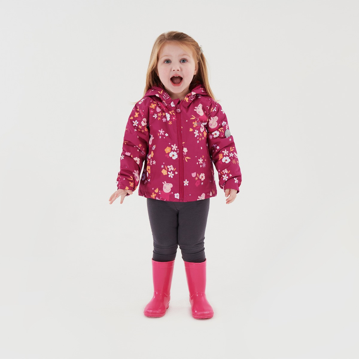 Regatta Children’s Muddy Puddle Jacket – Autumn Berry | Charlies