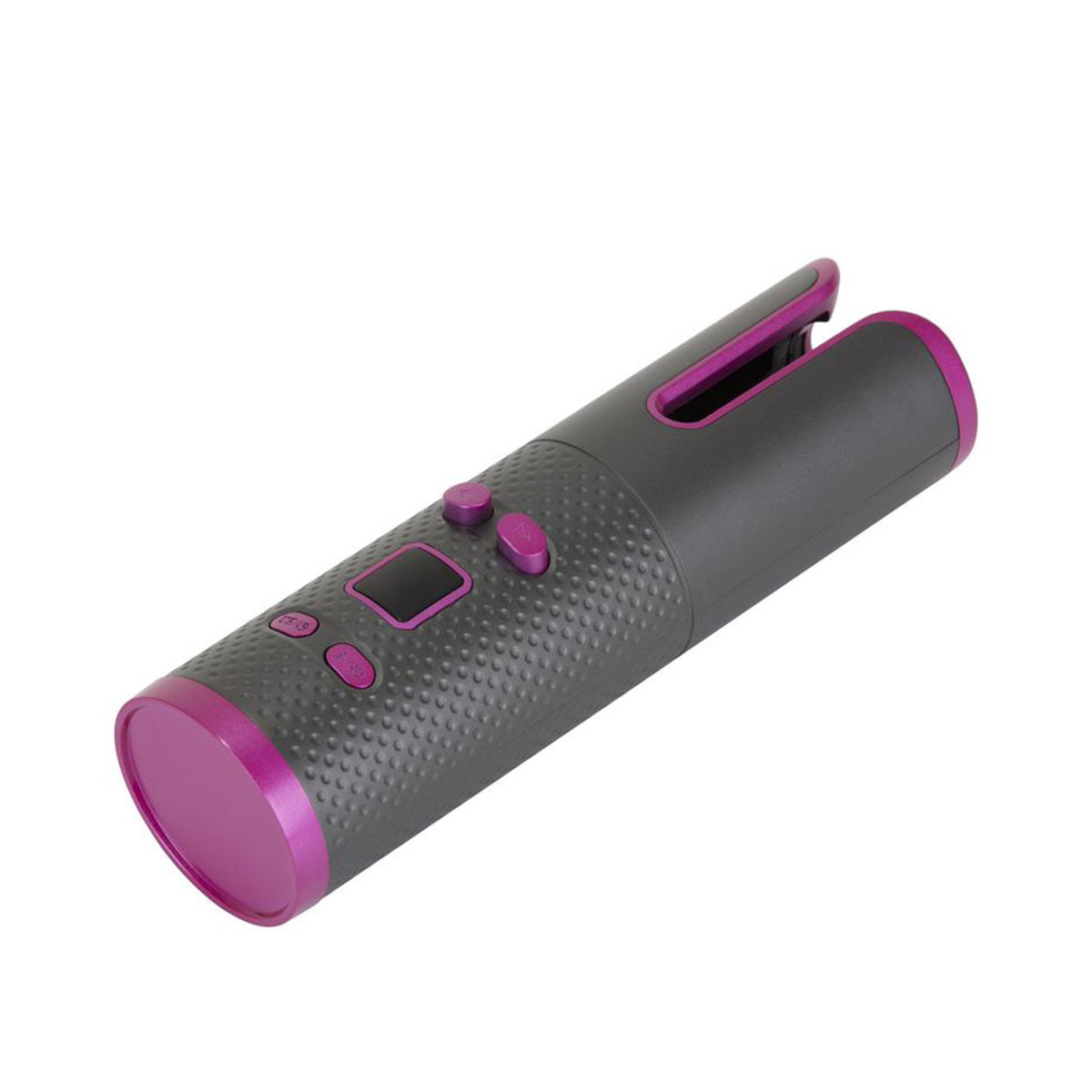Carmen Automatic Cordless Hair Curler - Neon Graphite Pink | Charlies