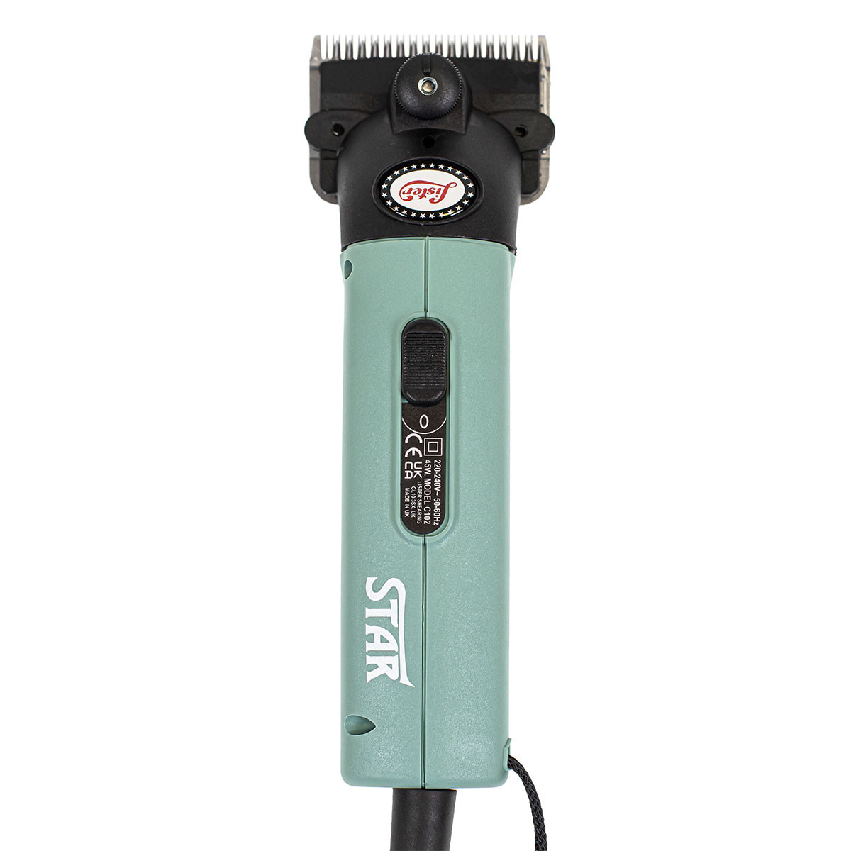 Lister Star Medium Duty 240V Clipper – Green | Charlies
