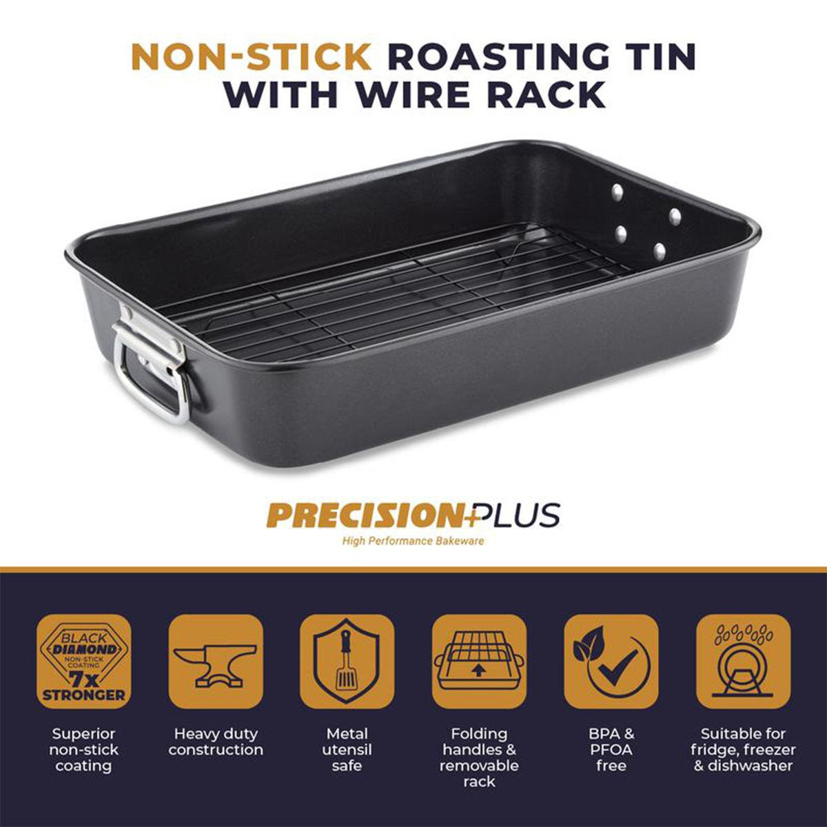 Precision Plus Roaster with Rack | Charlie